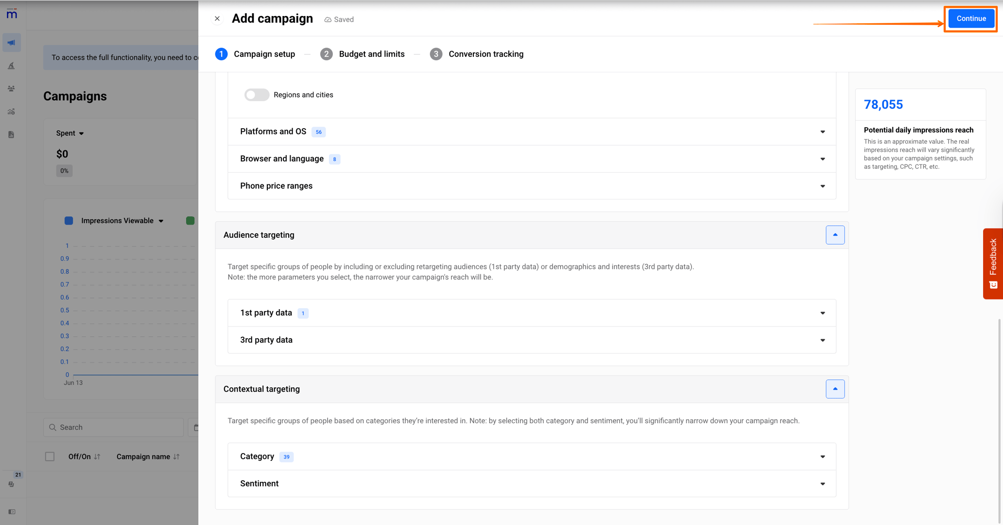 How to Set Up a Campaign in MGID Ads?